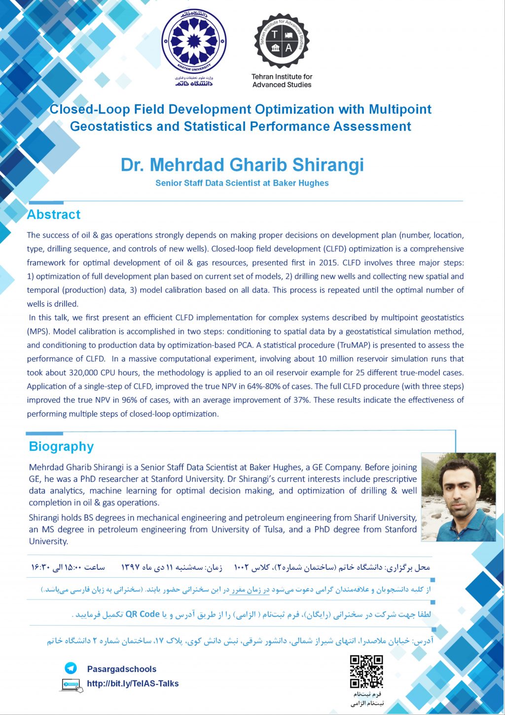Closed-Loop Field Development Optimization with Multipoint Geostatistics and Statistical ...