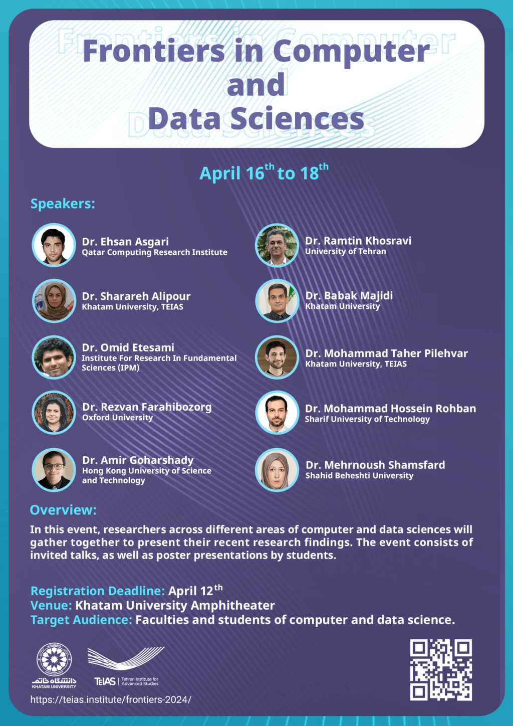Frontiers in Computer and Data Sciences - TEIAS | Tehran Institute for ...