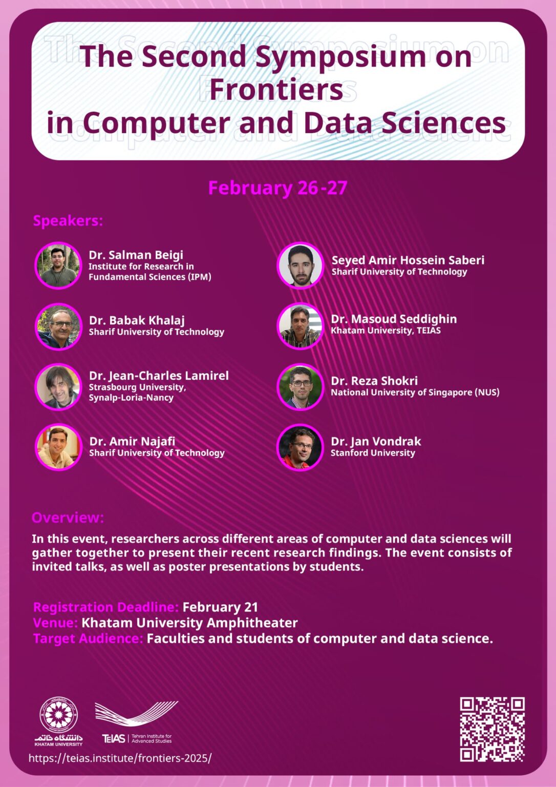 The Second Symposium on Frontiers in Computer and Data Sciences - TEIAS ...